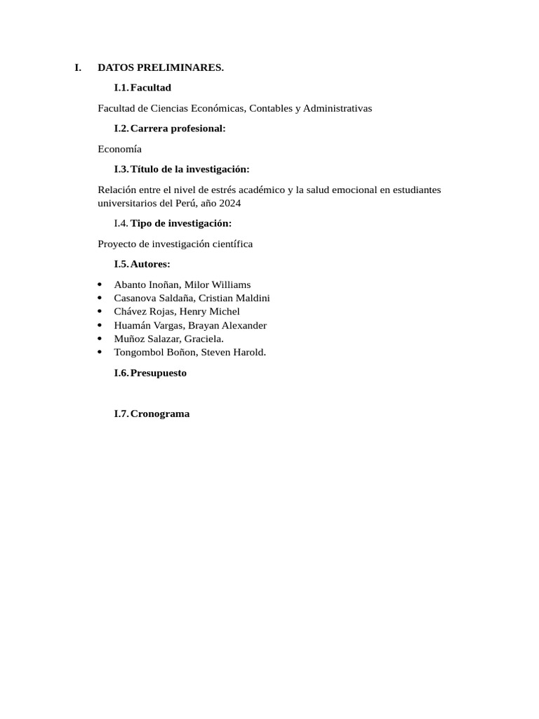 Proyecto Final de Filo | PDF | Las emociones | Estrés (biología)