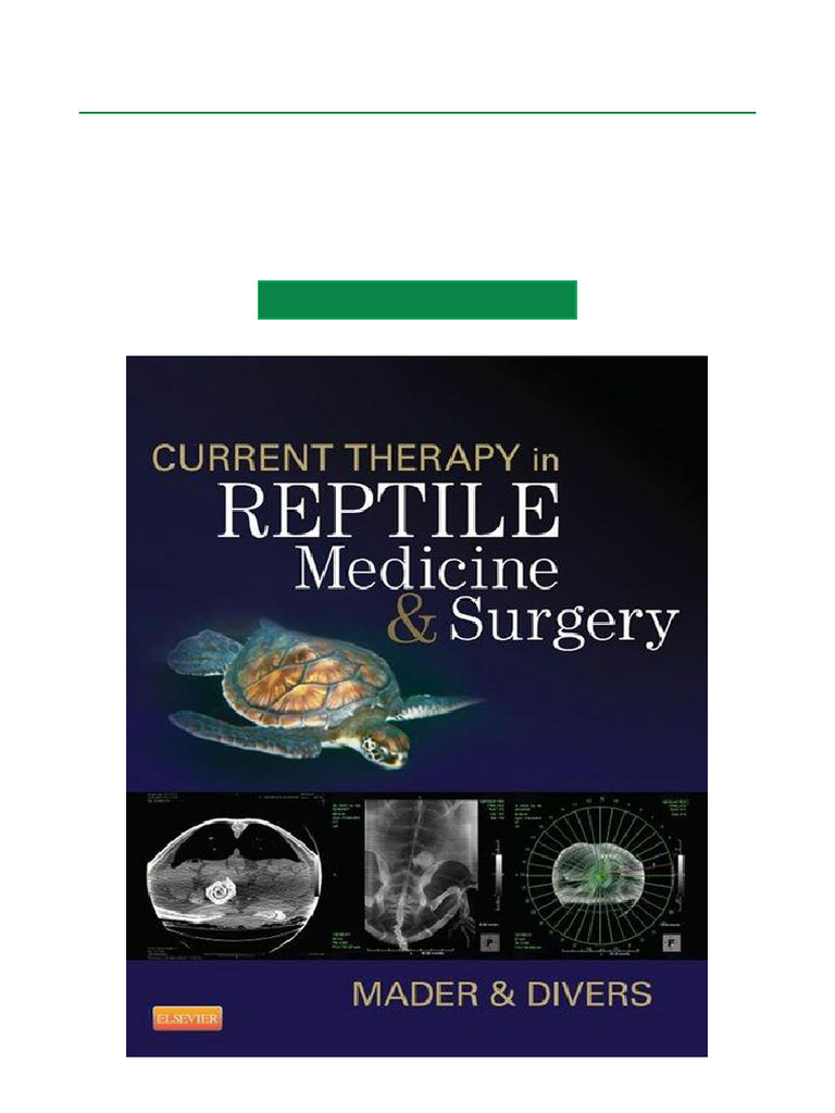 Current Therapy in Reptile Medicine | PDF | Cost Of Living | Residency ...