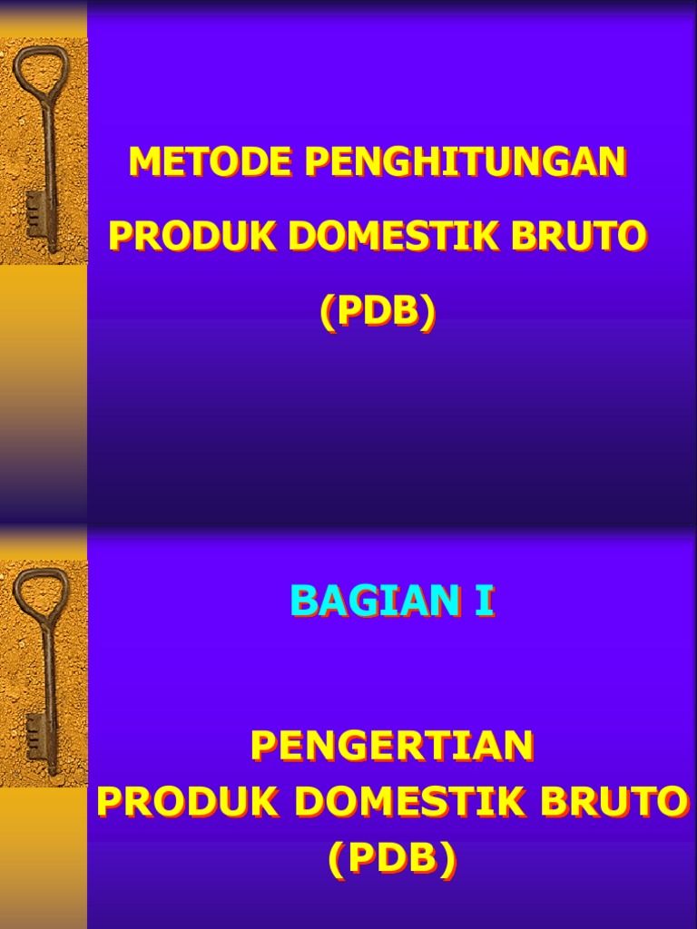 Metode Pendekatan PDB | PDF | Metode & Bahan Ajar
