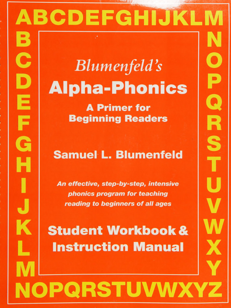 Alpha-Phonics - A Primer For Beginning Readers | PDF | Consonant