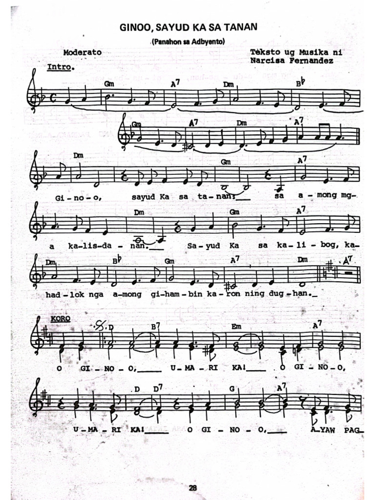 Ginoo Sayud Ka Sa Tanan | PDF