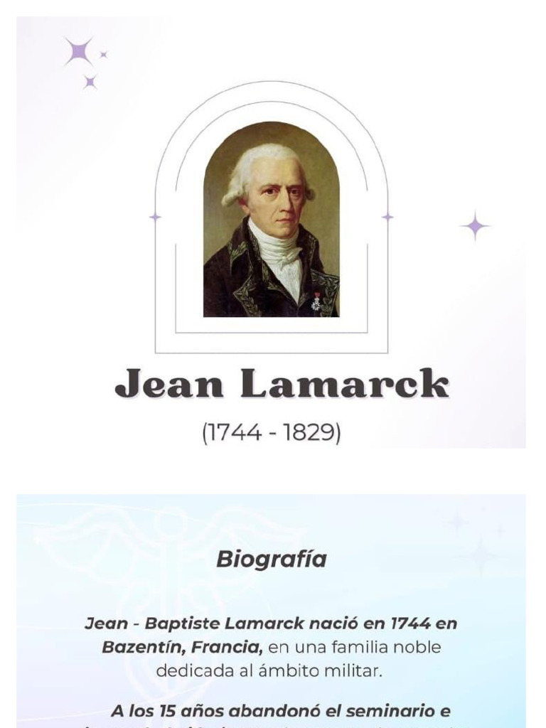 LAMARCK | PDF