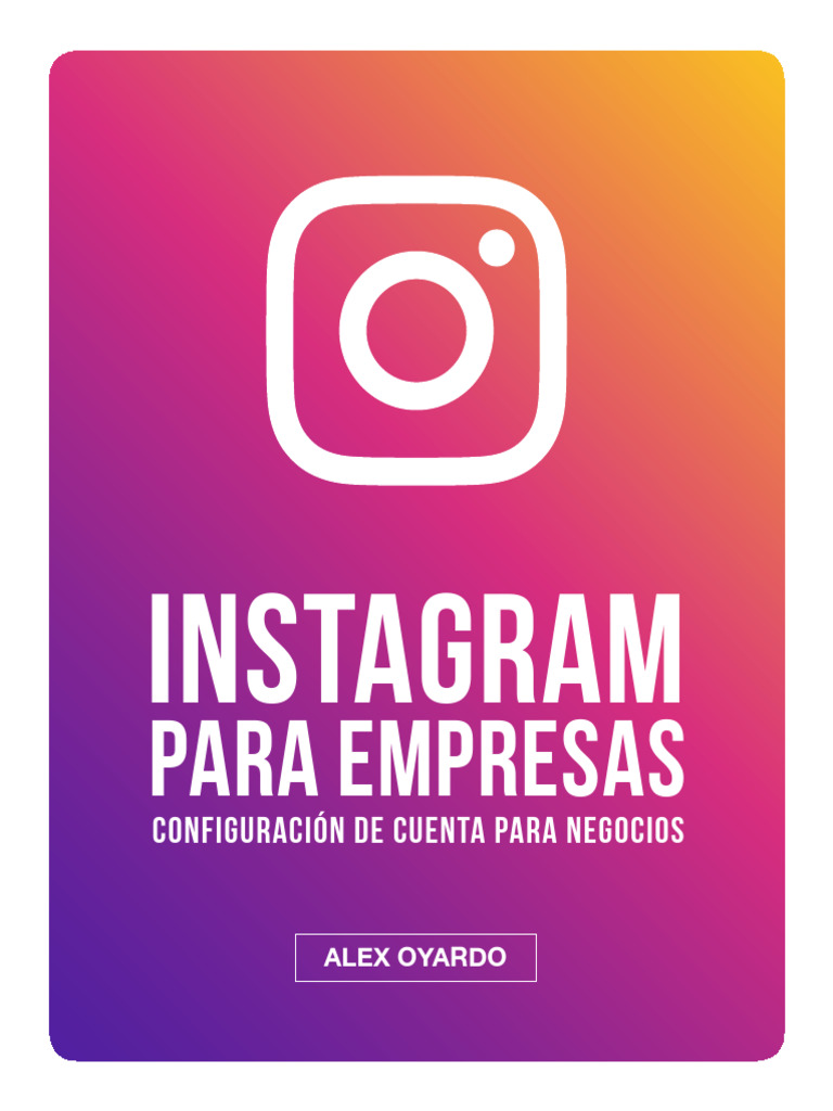 Instagram ADS para Empresas - Alex Oyardo | PDF | Software | Informática