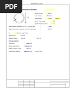 Torispherical Dish End Volume Calculation | PDF