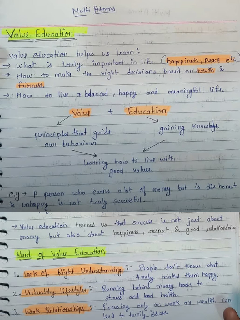 Unit 1 Uhv Multi Atoms | PDF