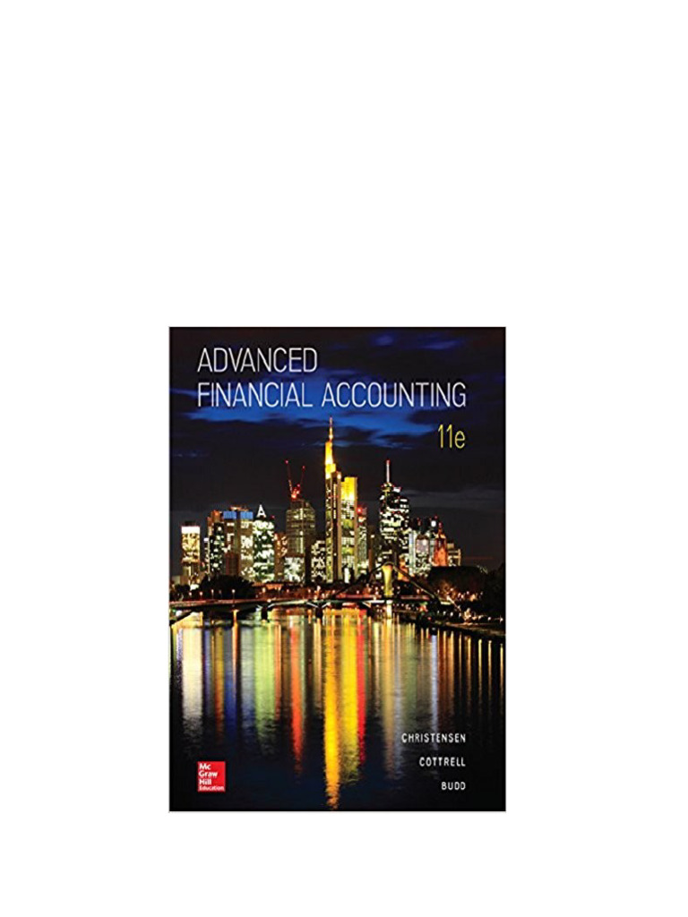 (Ebook PDF) Advanced Financial Accounting 11th Edition by Cassy Budd ...
