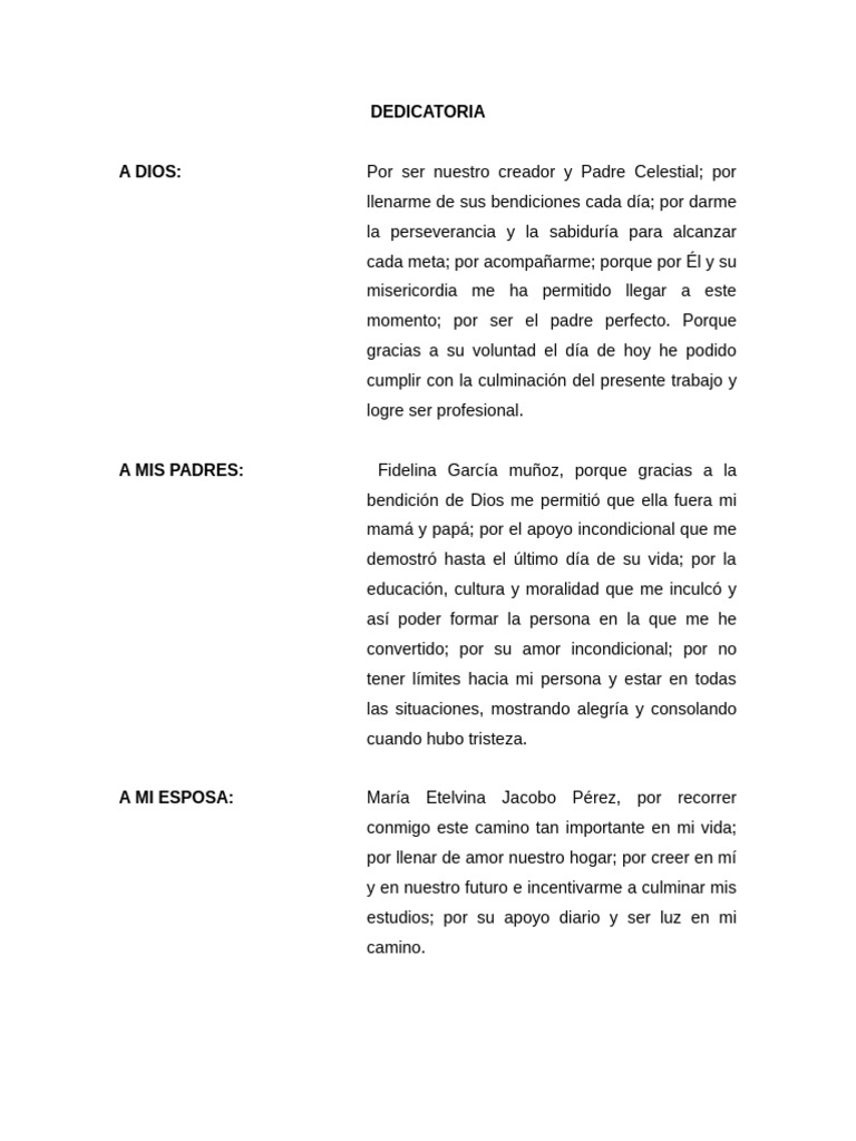 Dedicatoria Usac | PDF