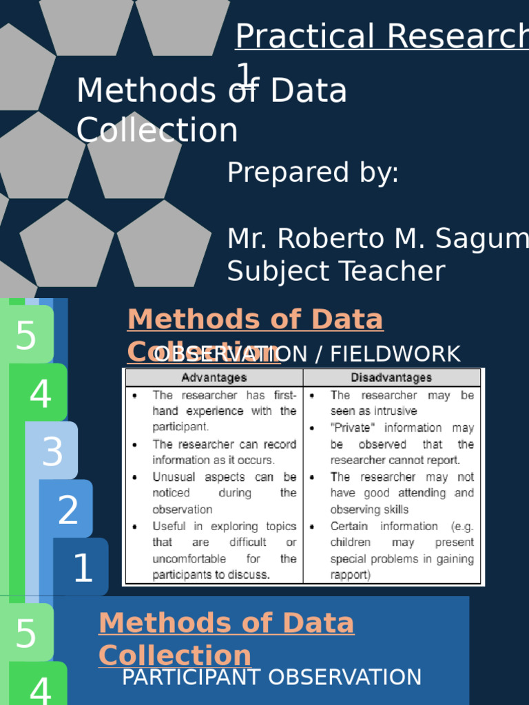 Ppt-pr1 4rtqtr Week2 | PDF | Observation | Behavioural Sciences