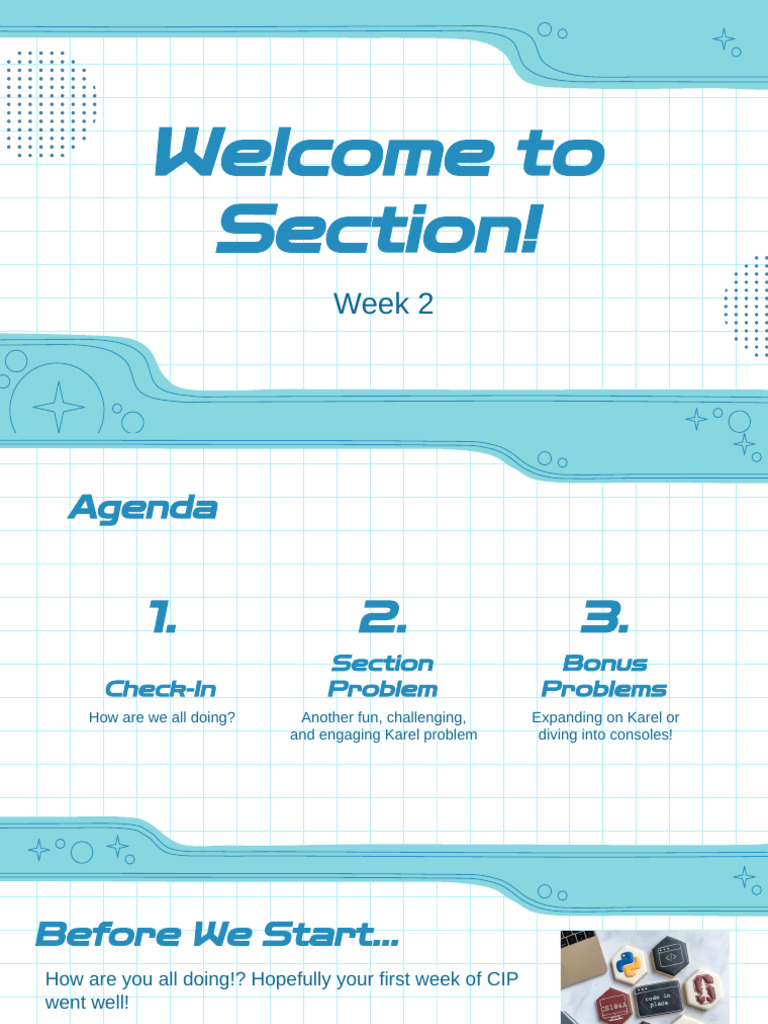 Copie de CiP 2025 - Section Week 2 | PDF | Algorithms | Applied Mathematics