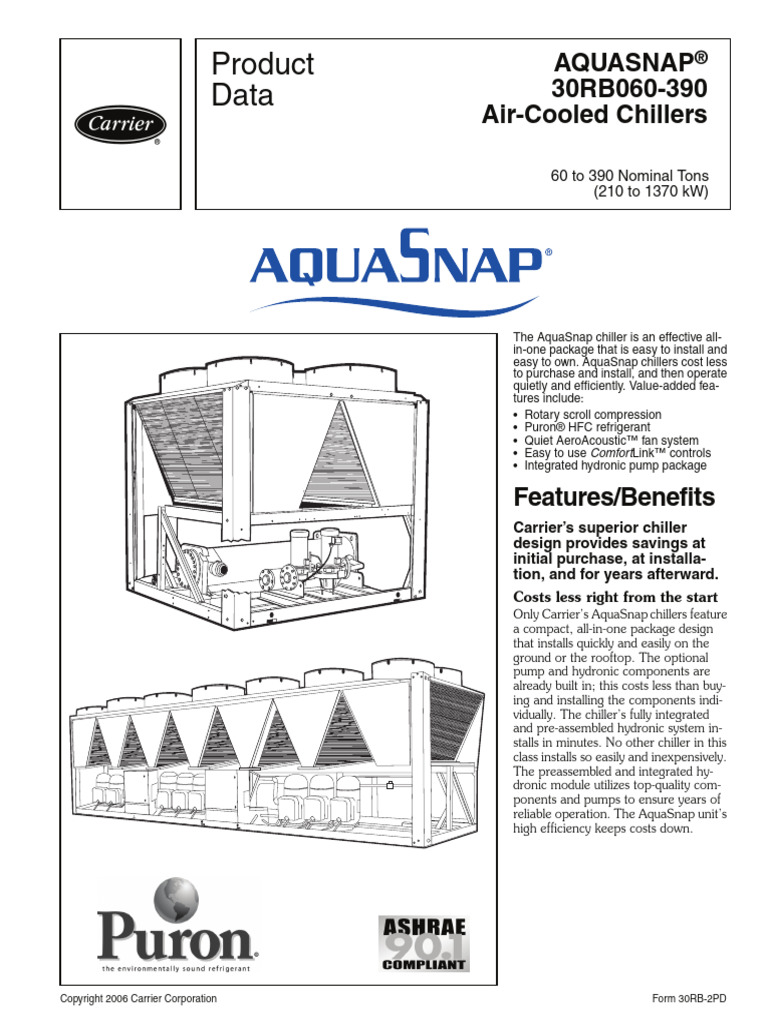 30rb-2pd | PDF | Heat Exchanger | Building Automation