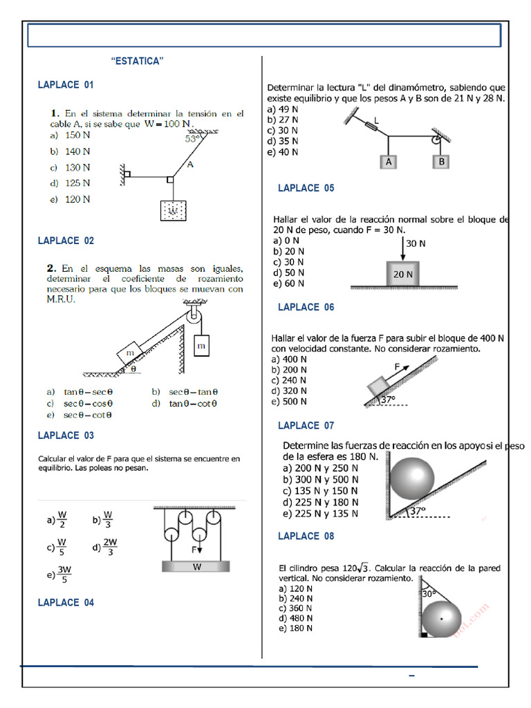 ESTATICA | PDF