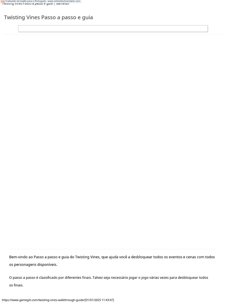Guia Completo de Twisting Vines | PDF | Gravidez