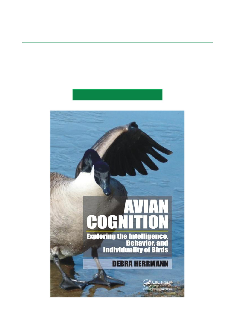 Avian Cognition Exploring The Intelligence, Behavior, and Individuality ...