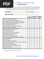 Ecr-S Assessment Form | PDF | Psychology | Behavioural Sciences