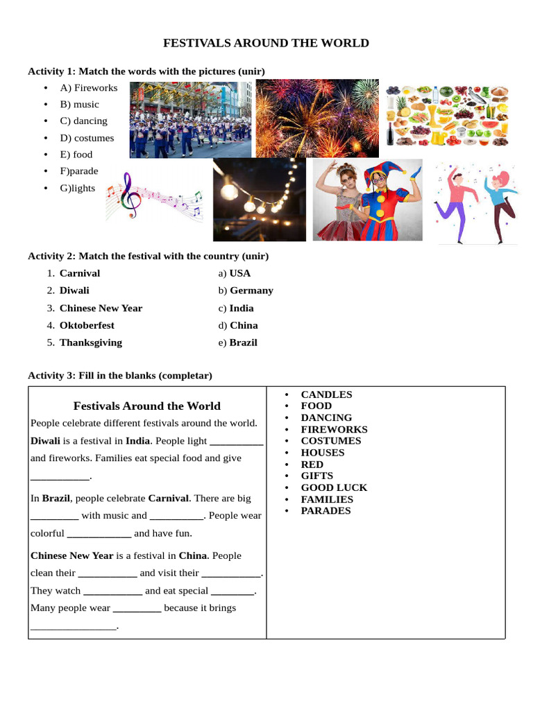 Festivals | PDF