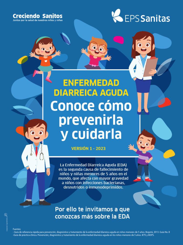 Var Ene2024 Cartilla EDA para Web | PDF | Diarrea | Heces