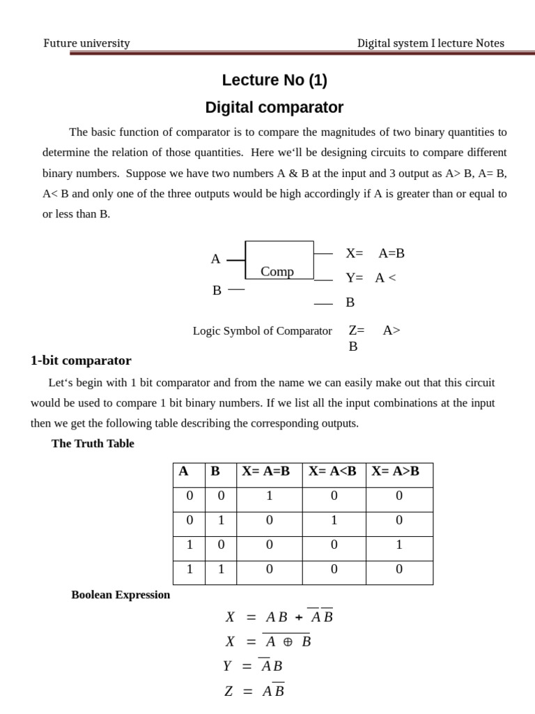 Digital System 2 Lec 1 | PDF | Logic Gate | Electronic Design