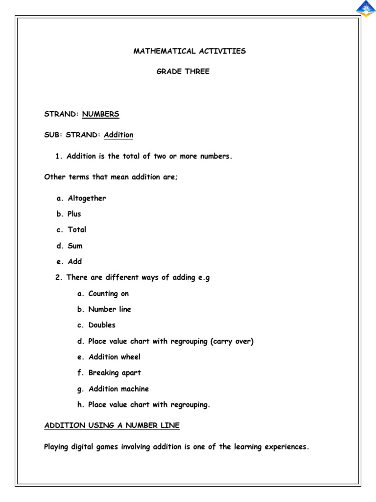 Fun Addition Activities for Grade 3 | PDF | Mathematics