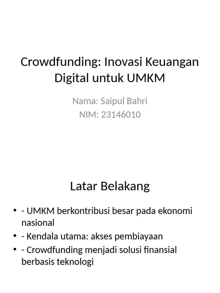 SaipulBahri 23146010 Mk Uts-unaya-2025 | PDF