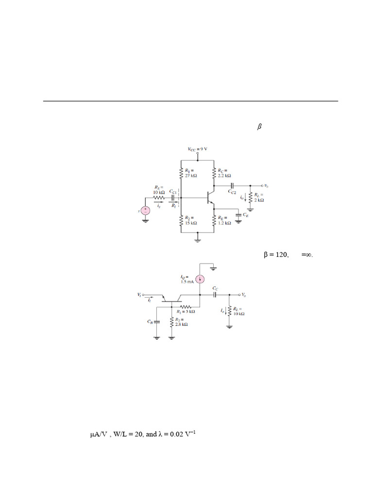 Assignment Analog Circuits | PDF