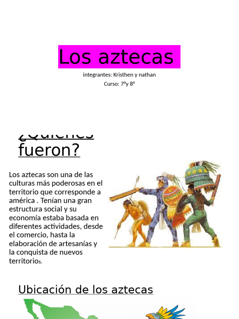 Los Aztecas | PDF