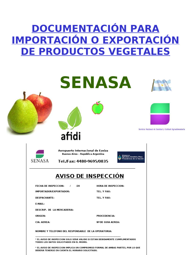 DOCUMENTOS IMPO EXPO | PDF
