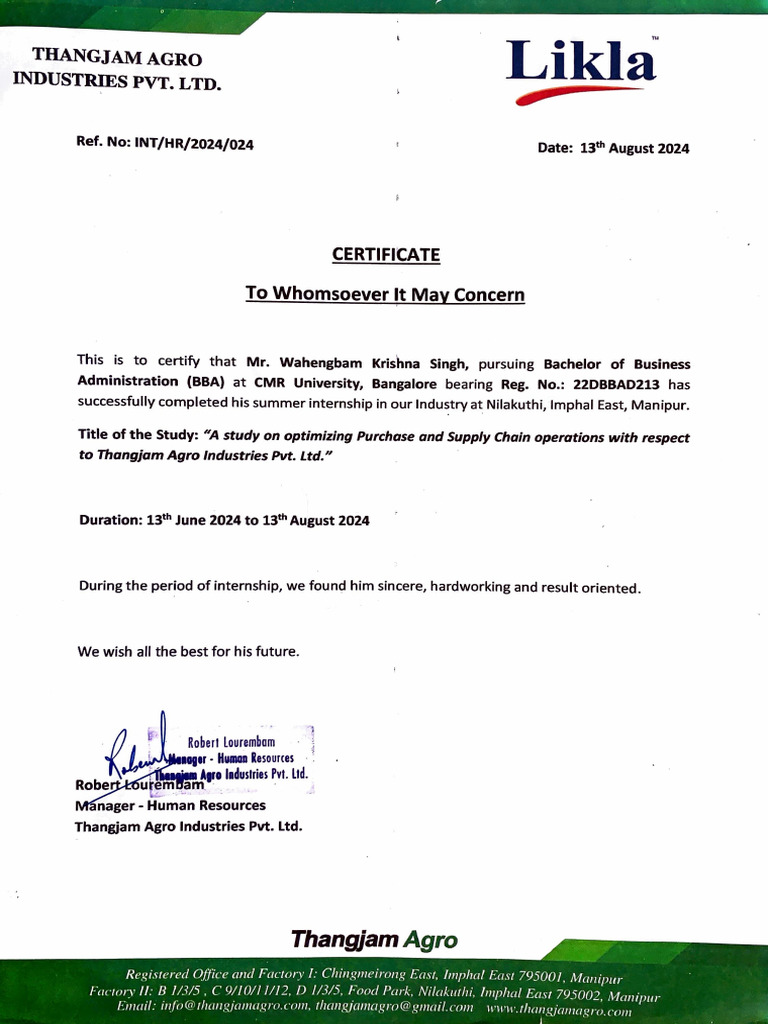 Capstone Certificate Edit | PDF