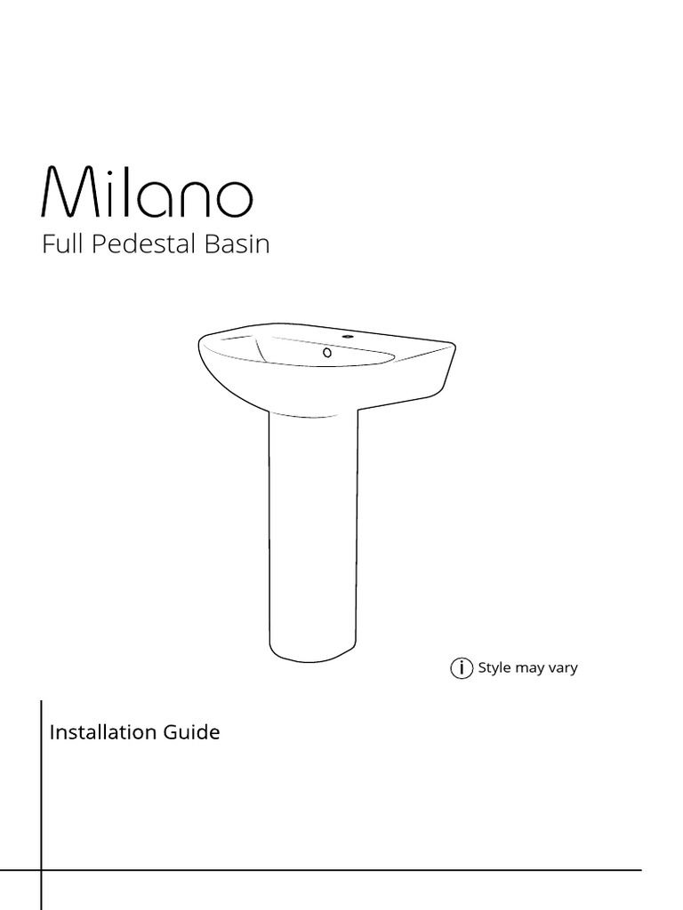 Full Pedestal Basin ML | PDF