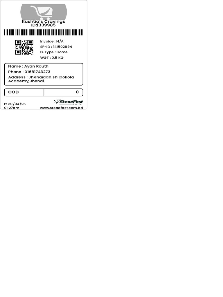 Marchant Dashboard - Steadfast Courer Limited | PDF