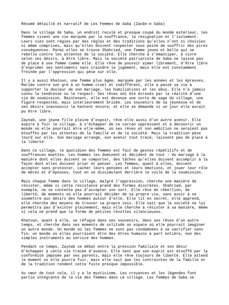 Les Femmes de Saba | PDF