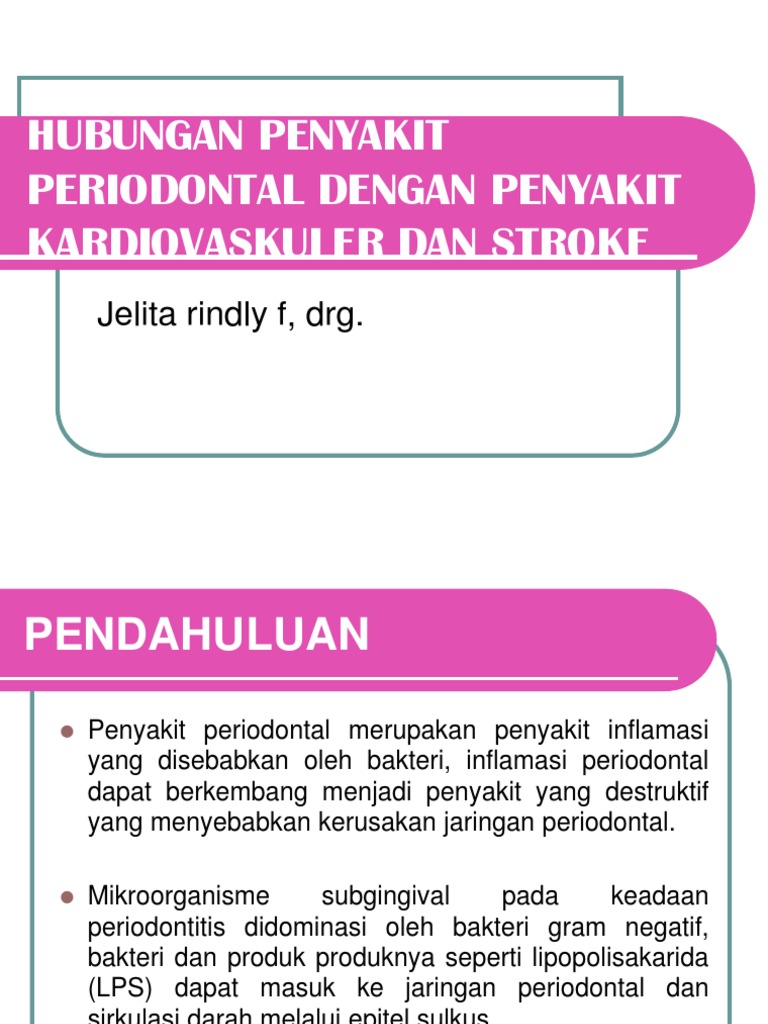Hubungan Penyakit Periodontal dan Jantung | PDF | Kesehatan Holistik