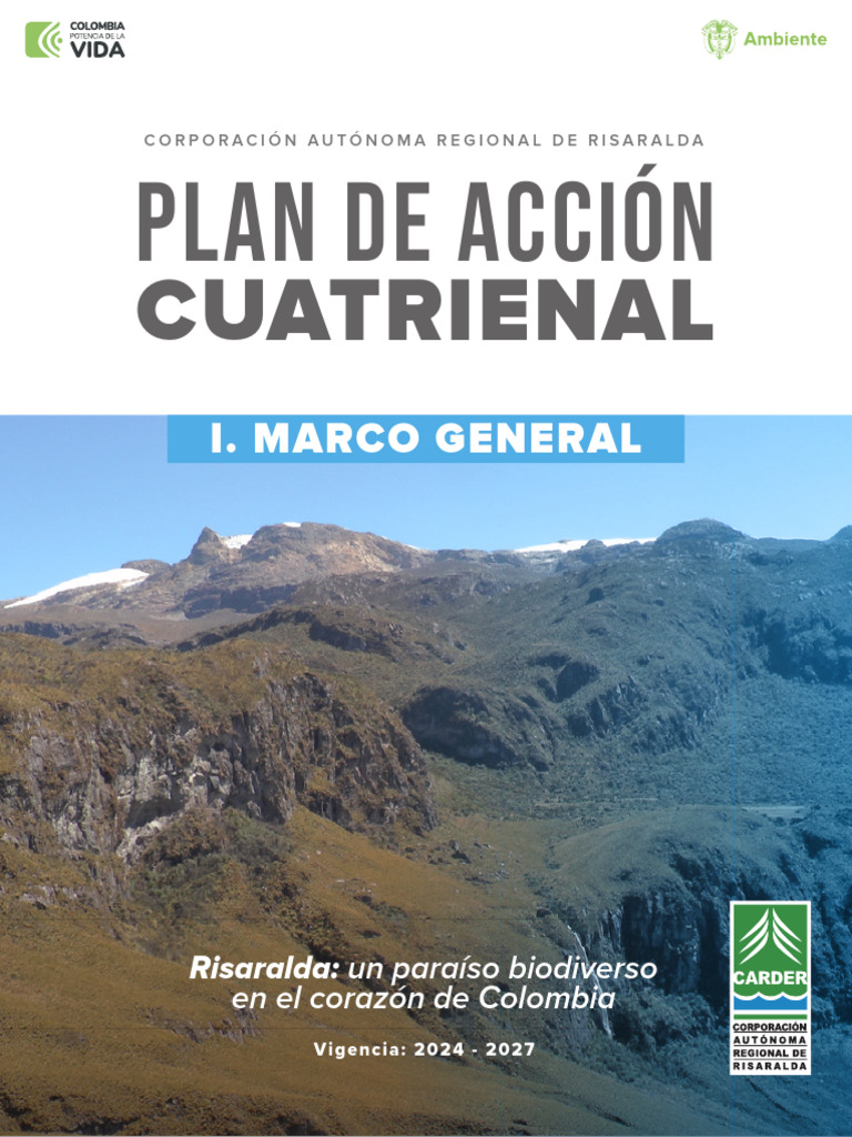 PLAN-DE-ACCIÓN-CUATRIENAL-2024-2027-RISARALDA-UN-PARAISO-BIODIVERSO-EN-EL-CORAZON-DE-COLOMBIA ...