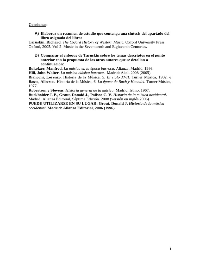 Comparativa: Bach y Handel en el Barroco | PDF | Johann Sebastian Bach ...