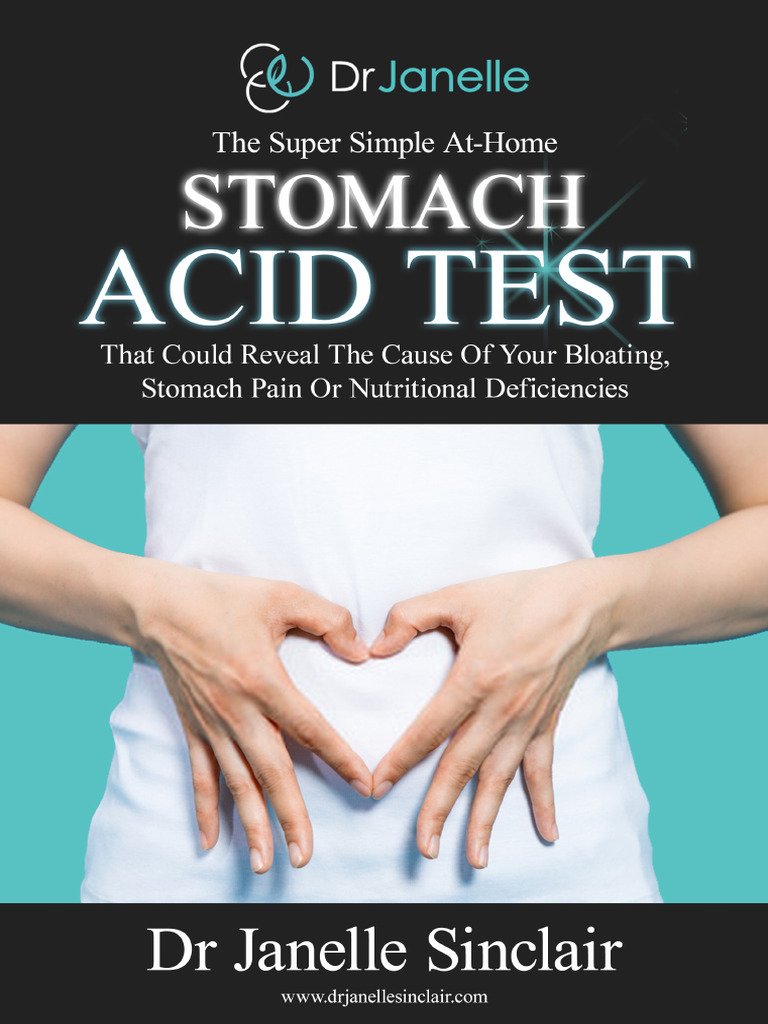 Stomach Acid Test DrJanelleSinclair | PDF | Gastrointestinal Tract ...