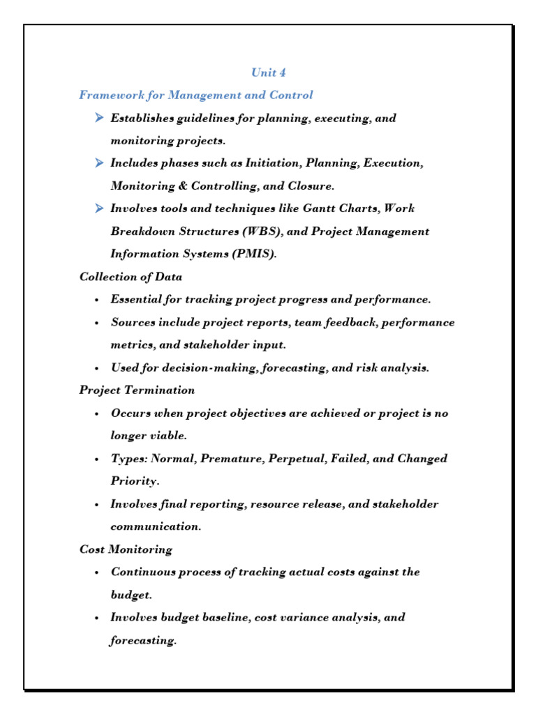 SPM UNIT 4 | PDF | Business