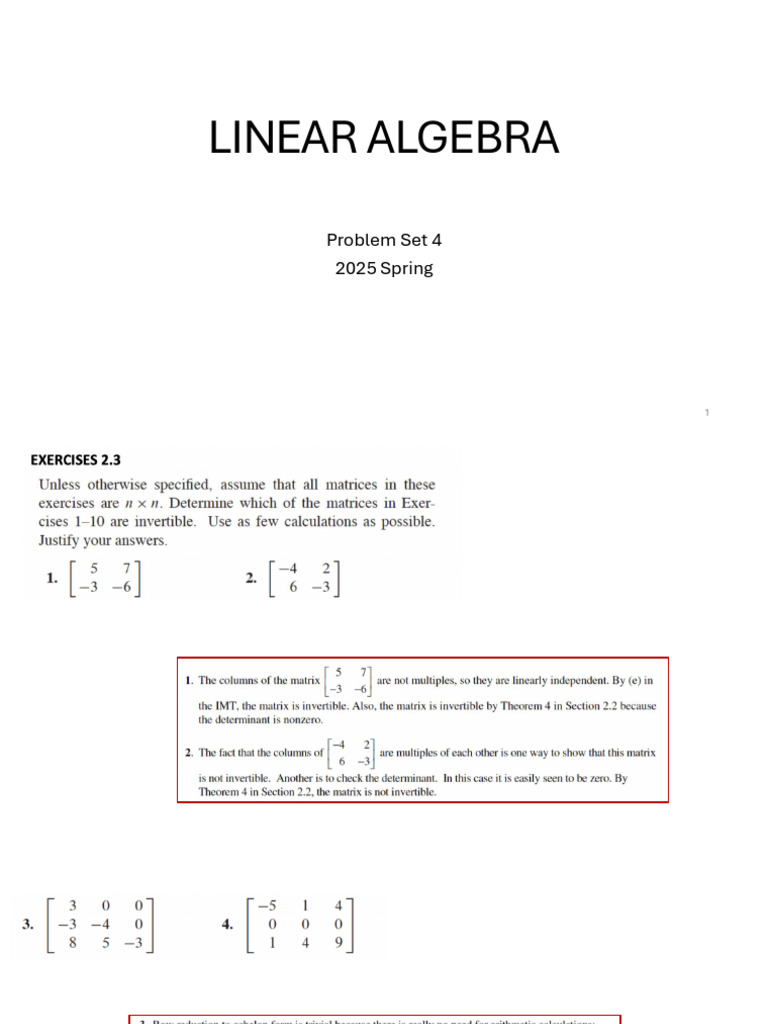 Problem Set 4 Solutions | PDF
