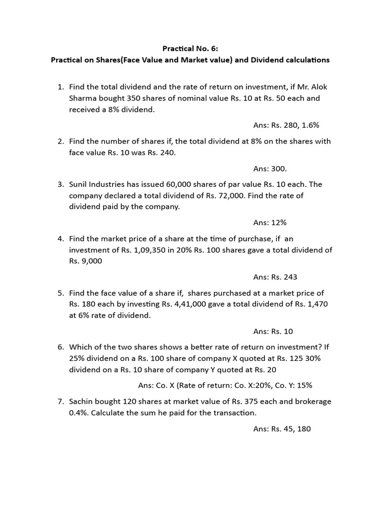 Practical No 6 Comm Maths-1 | PDF