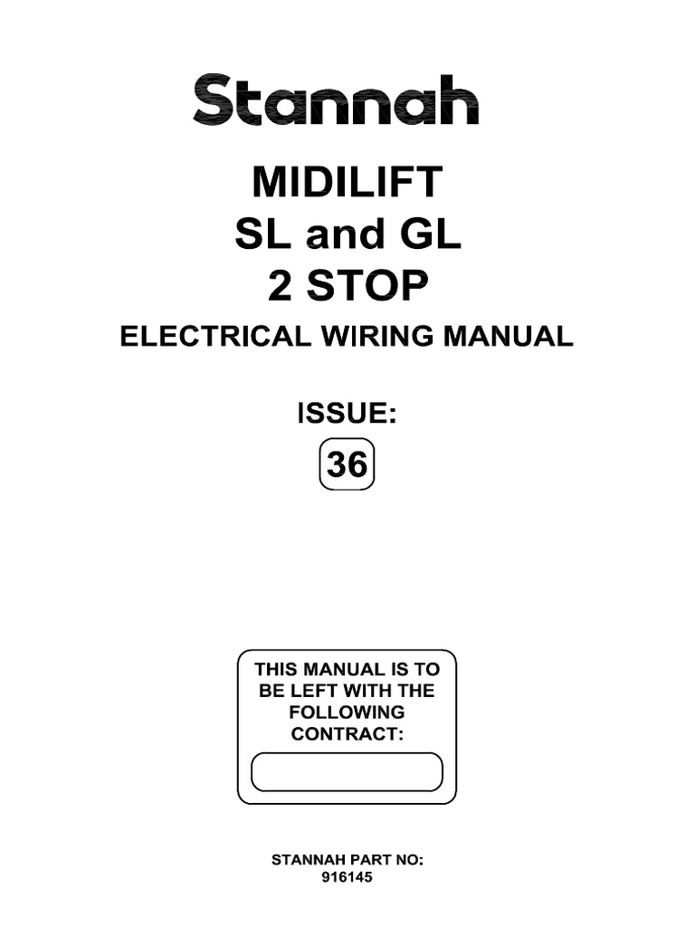 Stannah Midilift 2 Stop | PDF