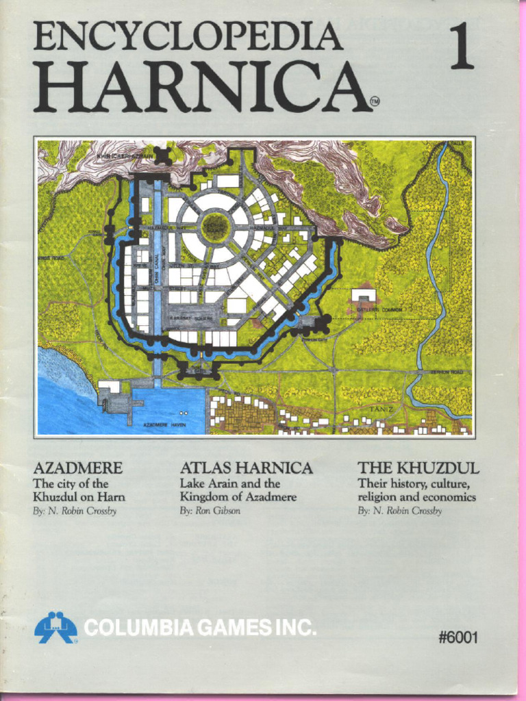 HarnWorld - Encyclopedia Harnica 01 (CG 6001) | PDF