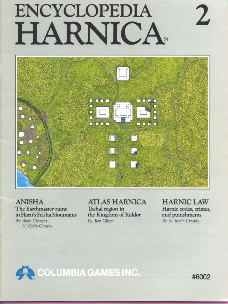 HarnWorld - Encyclopedia Harnica 02 {CG 6002} | PDF