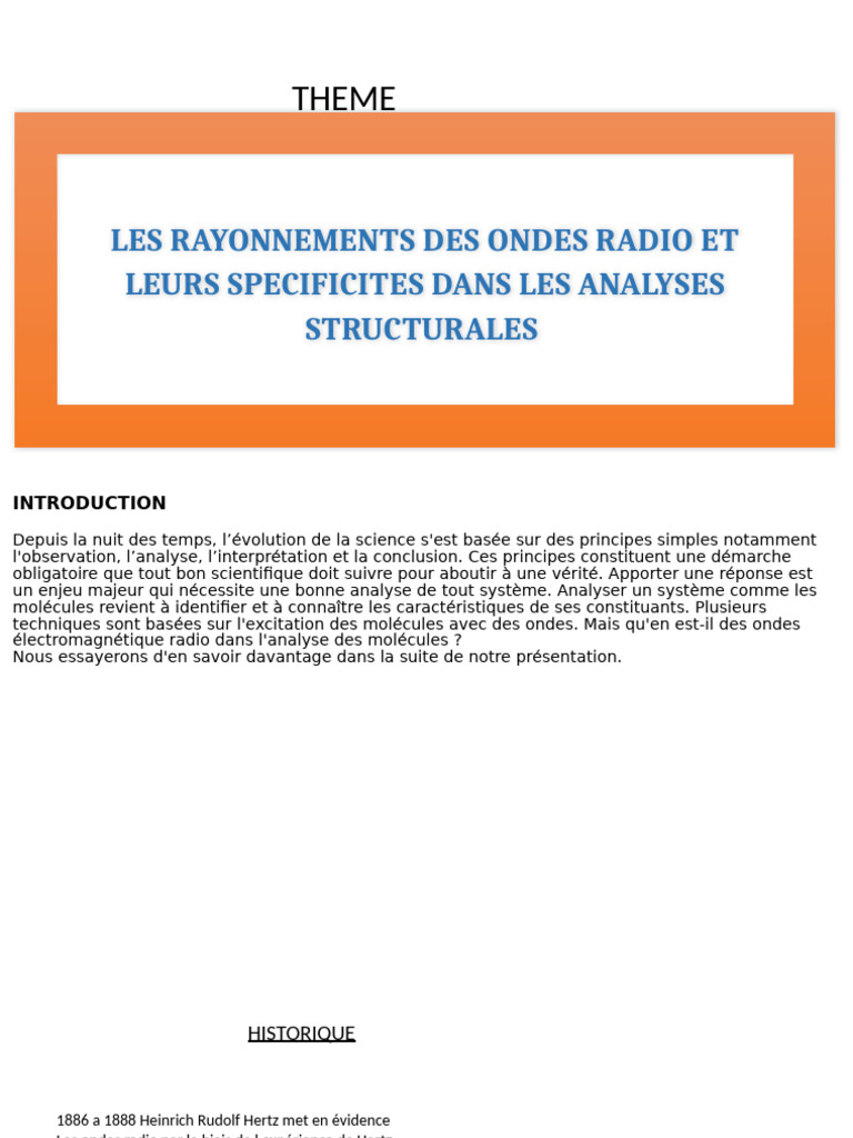 Ondes radio : Analyse et spécificités | PDF | Propagation des ondes ...