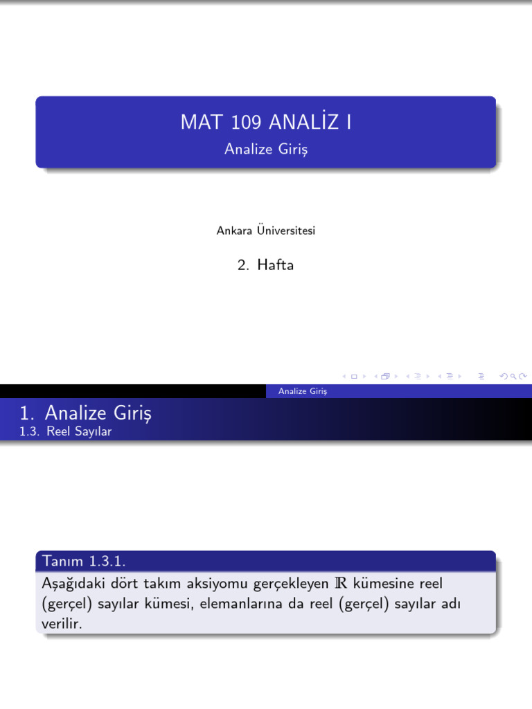 Hafta-1 | PDF