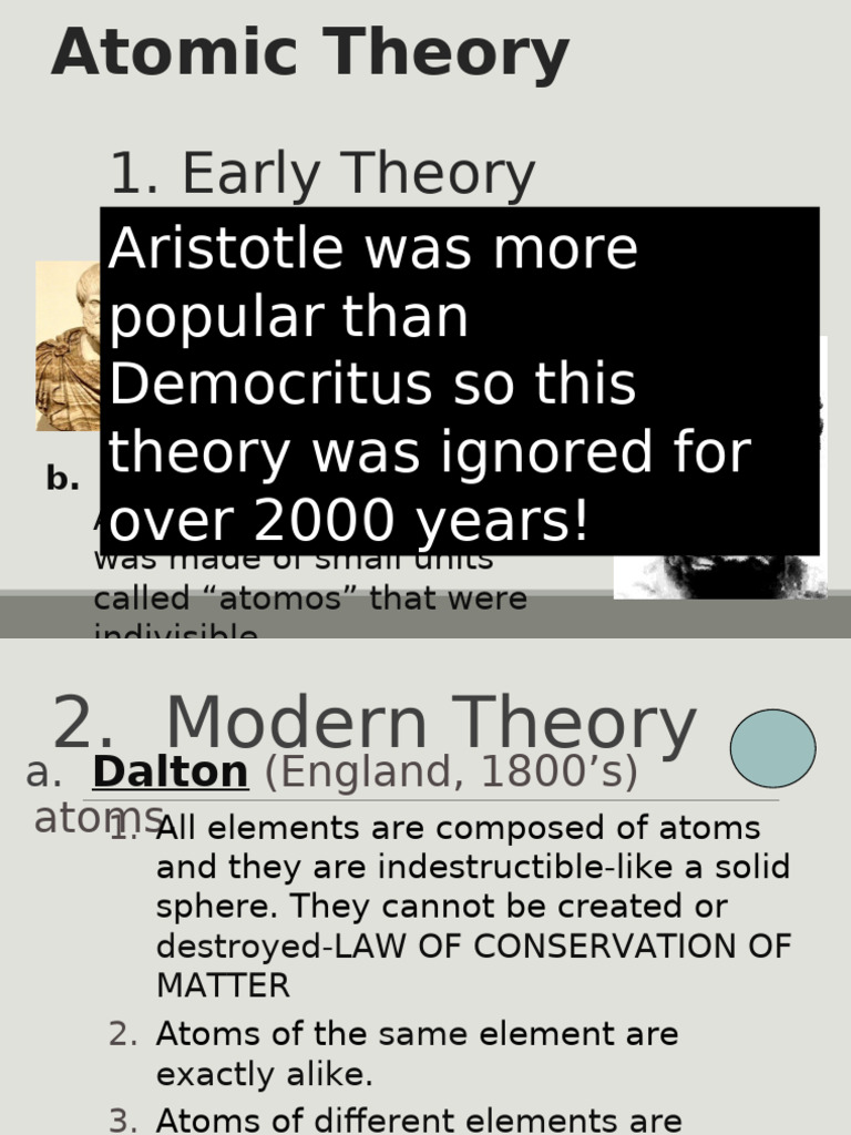 Atoms and Atomic Theory | PDF | Atoms | Proton