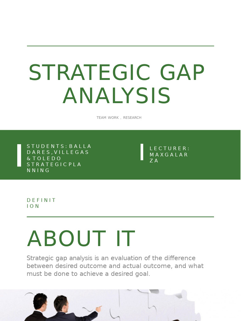 Strategic Gap Analysis | PDF