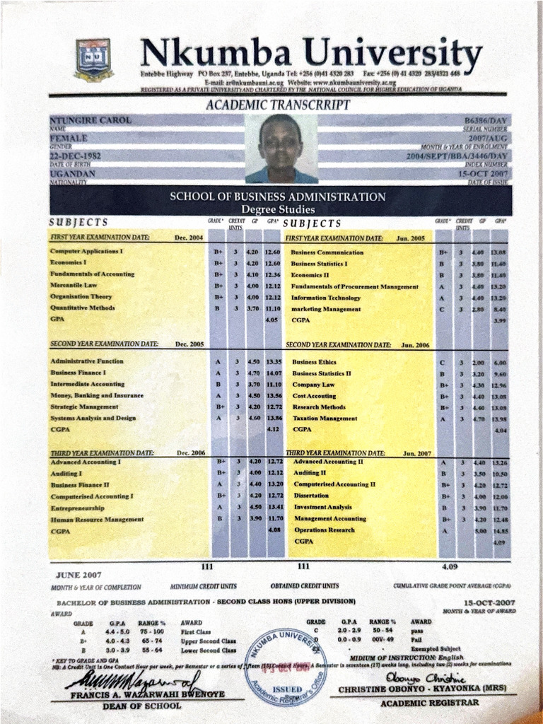 Nkumba University | PDF