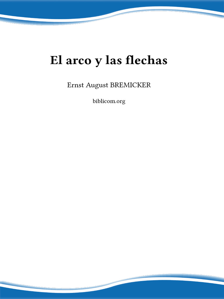 Arco y Flecha | PDF | Arco y flecha | Tiro al arco