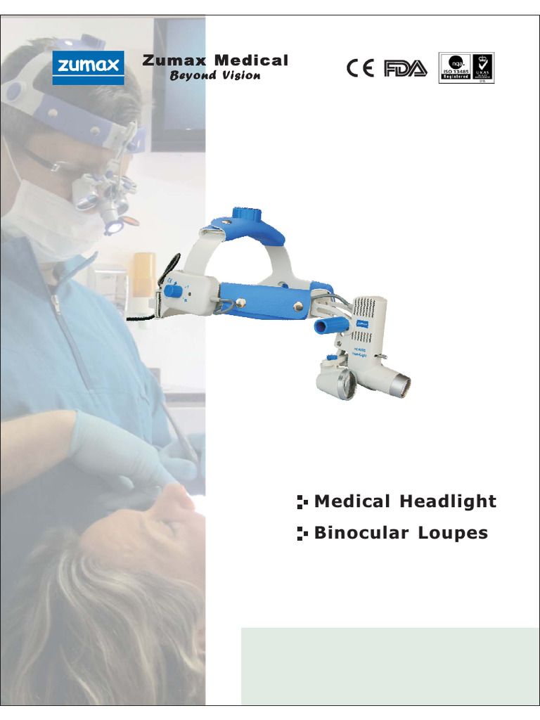 Zumax HL8000/HL8200 Medical Headlights | PDF | Headlamp | Rechargeable ...