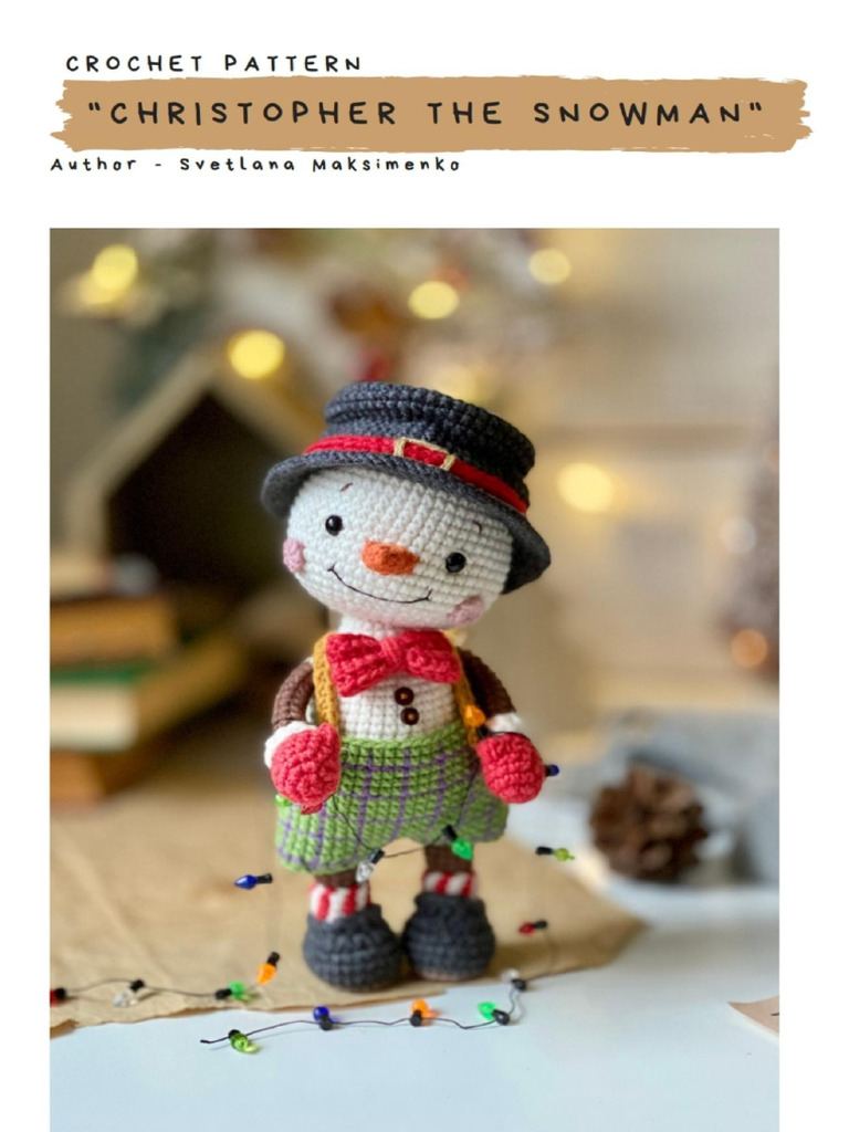 Muñeco de Nieve en Ingles de Svetlana Malyarik | PDF