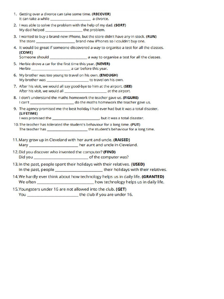 key word 2 en word | PDF