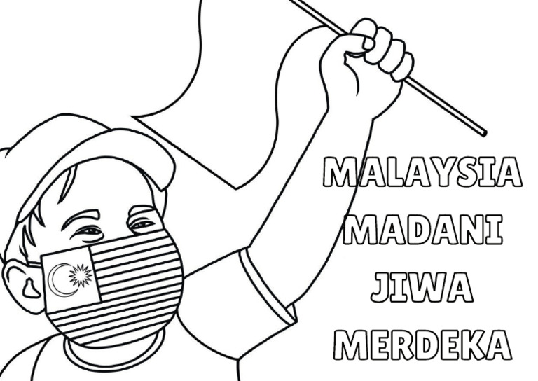 Merdeka Colouring Book | PDF